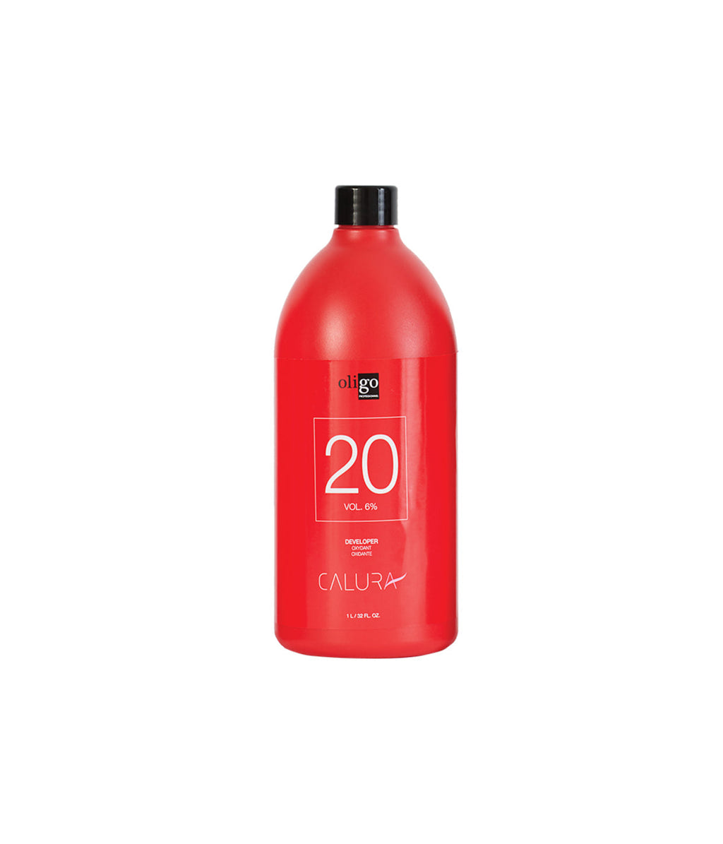 Oligo Calura 20 Volume (6 percent) Developer 1L – Radiant Beauty Supplies