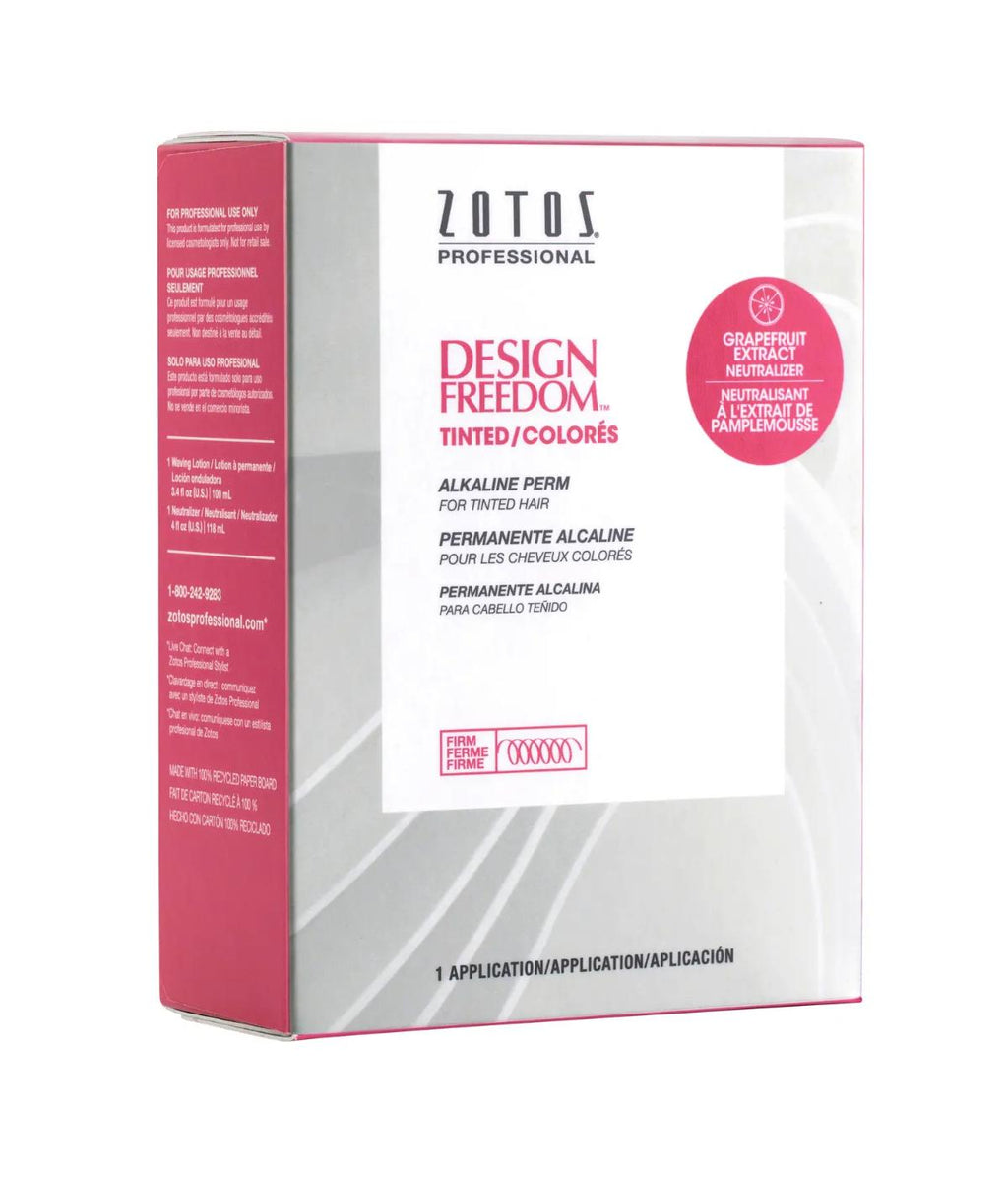 Zotos Design Freedom Tinted Alkaline Perm – Radiant Beauty Supplies