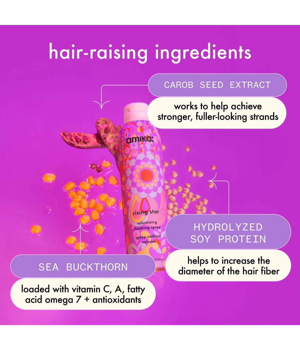 Amika Rising Star Volumizing Finishing Spray 185ml – Radiant Beauty ...