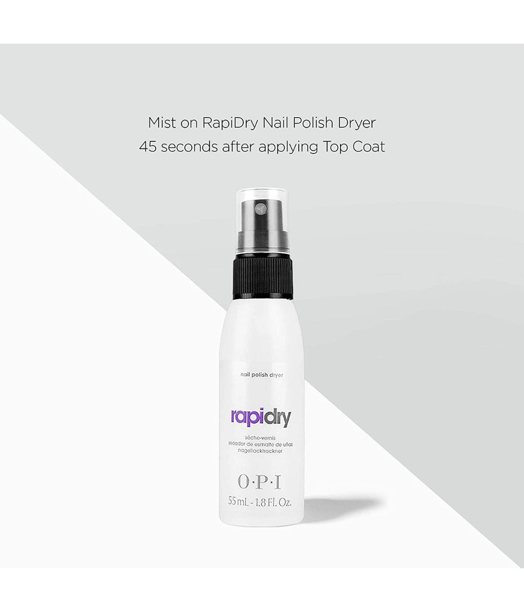 OPI RapiDry Spray Nail Polish Dryer, 55mL – Radiant Beauty Supplies
