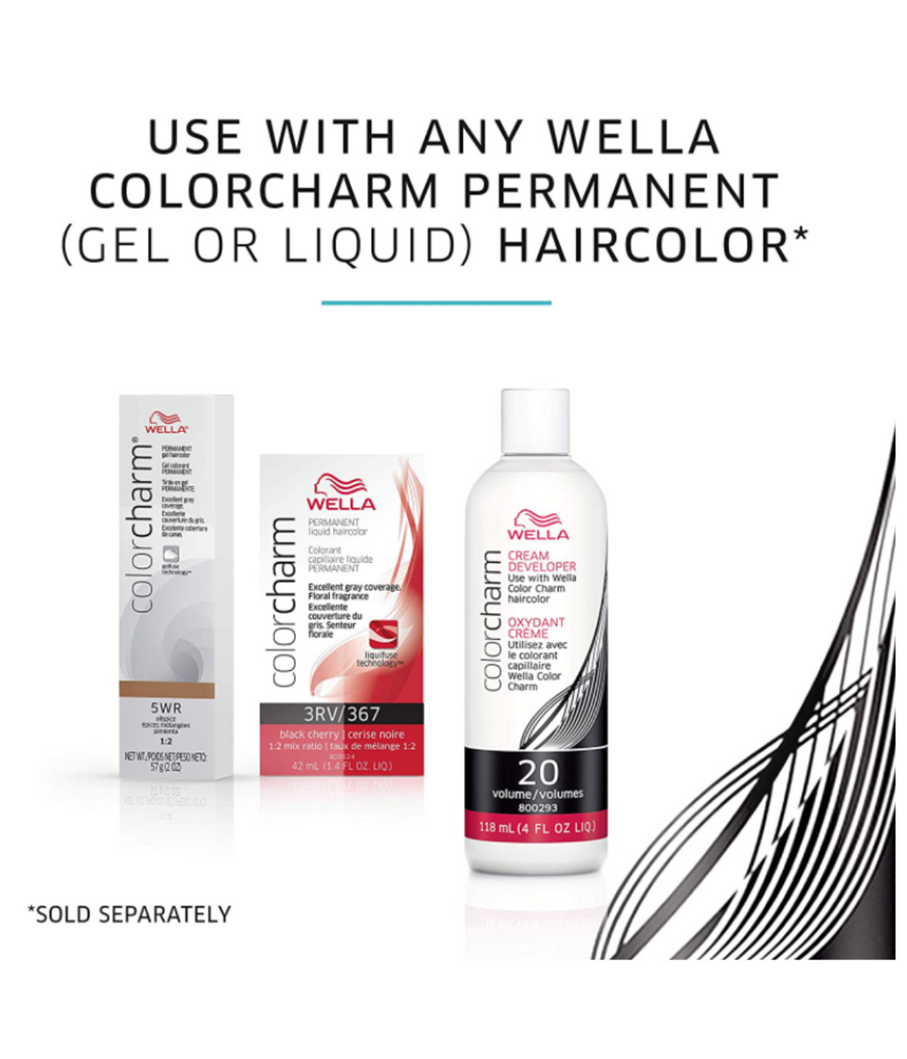 Wella ColorCharm Cream Developer 20 Volume, 118mL – Radiant Beauty Supplies