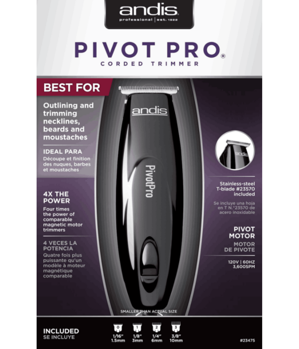 Andis Pivot Pro® T-Blade Trimmer | Clippers and Trimmers – Radiant ...